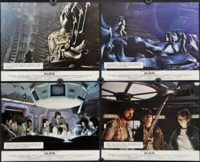 ALIEN 1979 ORIG 8X10 UK (FOH) LOBBY CARD SET SIGOURNEY WEAVER JOHN HURT ...