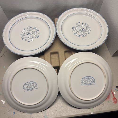 Corelle Blue Floral Plates Set of 6 Dinnerware | eBay