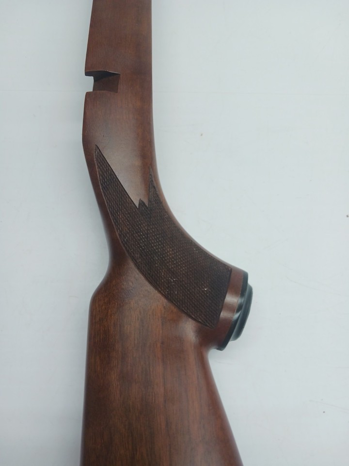 Factory Ruger M77/22, 77/17 LR WMR HMR. Rifle Checkered Walnut Stock ...