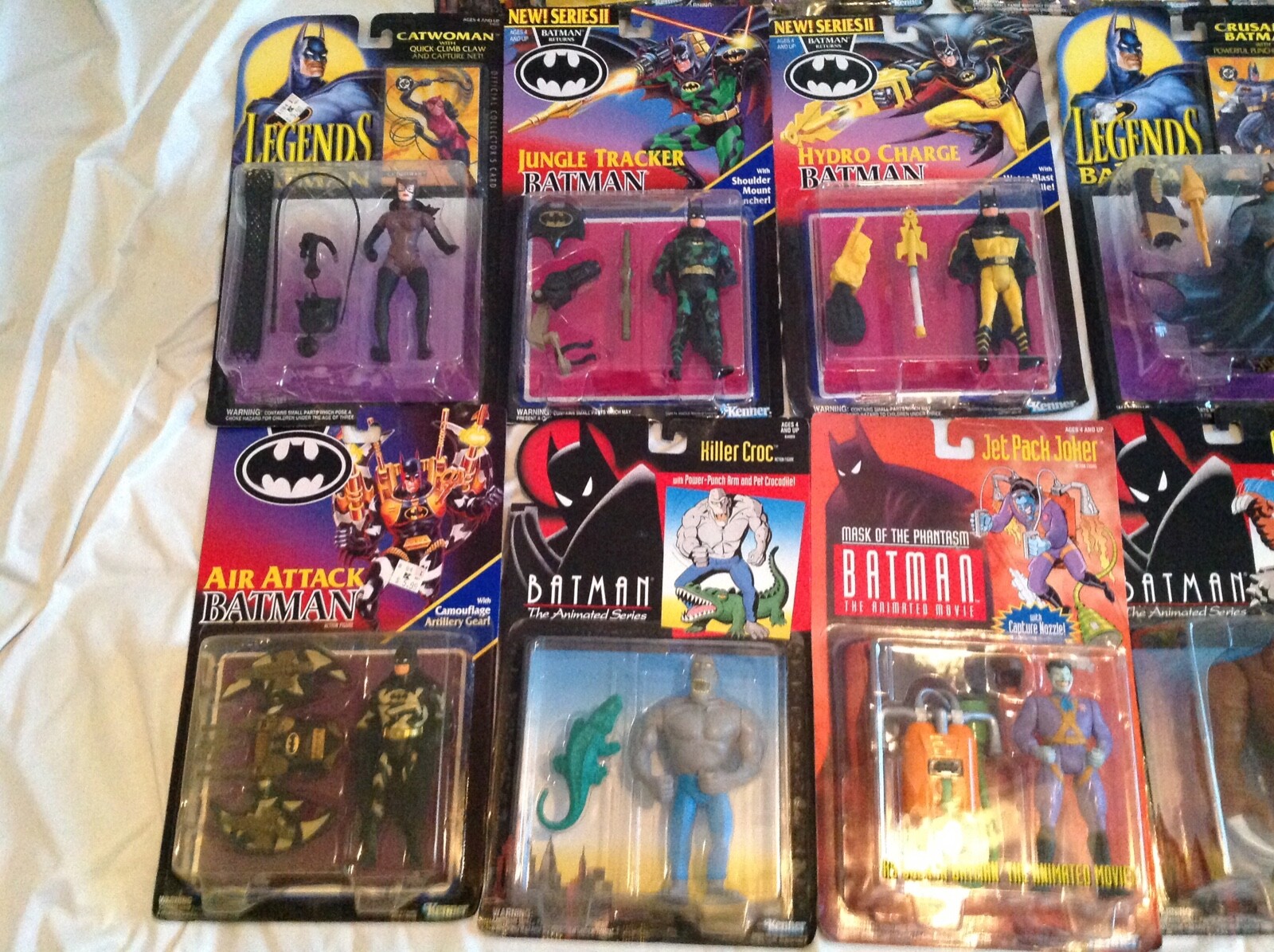 Lot of Sealed Brand New Batman Action Figures (x17) - Batcycle, Jetpack ...
