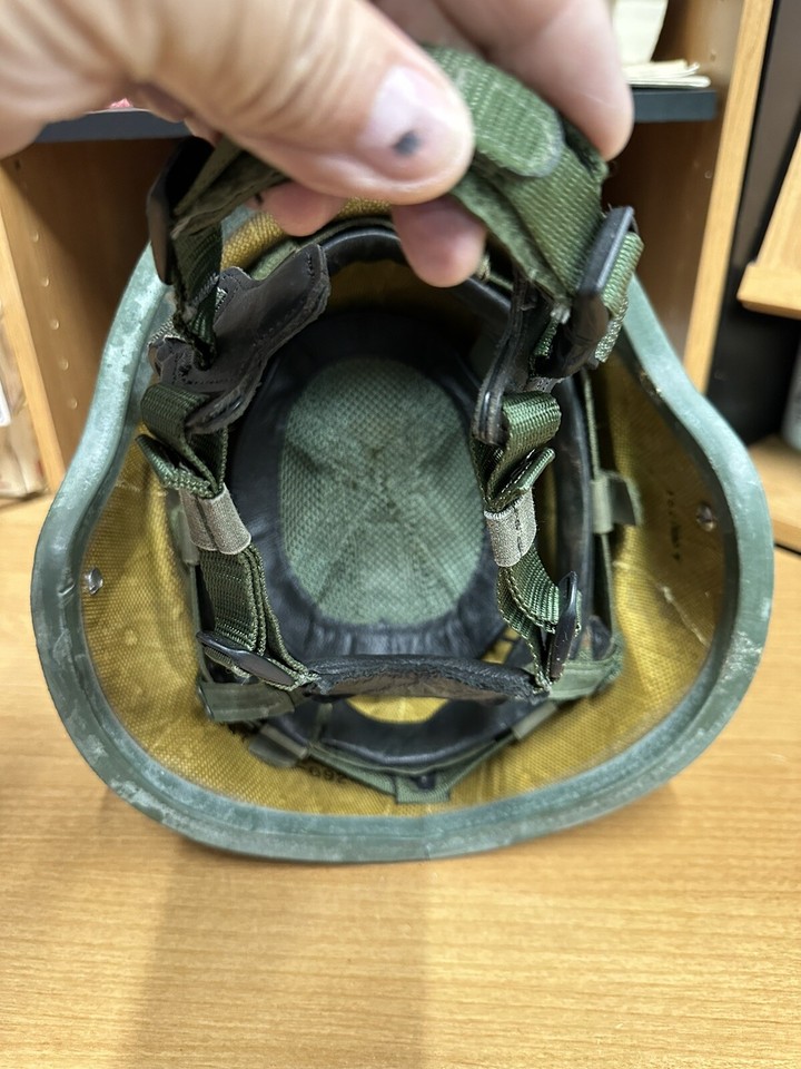 PASGT Made with Kevlar Helmet Military OD Green w 2 Covers 8470-01 Size ...