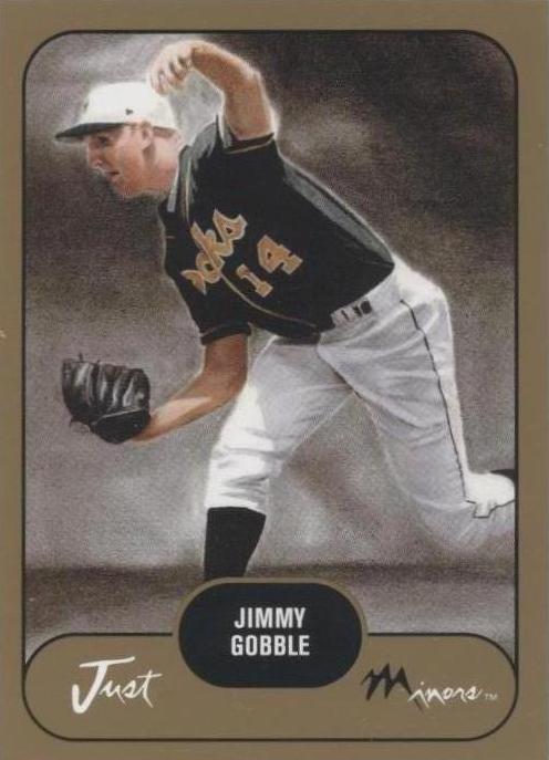 2002 Just Minors - Just Prospects Jimmy Gobble #45 Gold /500 (RC) for ...