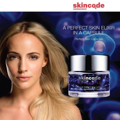 Skincode Exclusive Perfect Skin Cellular Face Capsules x45 Capsules | eBay