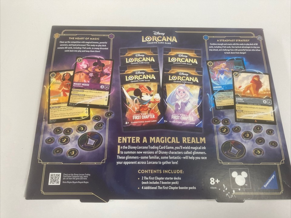Disney Lorcana First Chapter Gift Set Target Black Friday 6 Booster ...