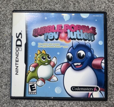 Bubble Bobble Revolution (Nintendo DS, 2006) Complete W/ Manual (D2 ...