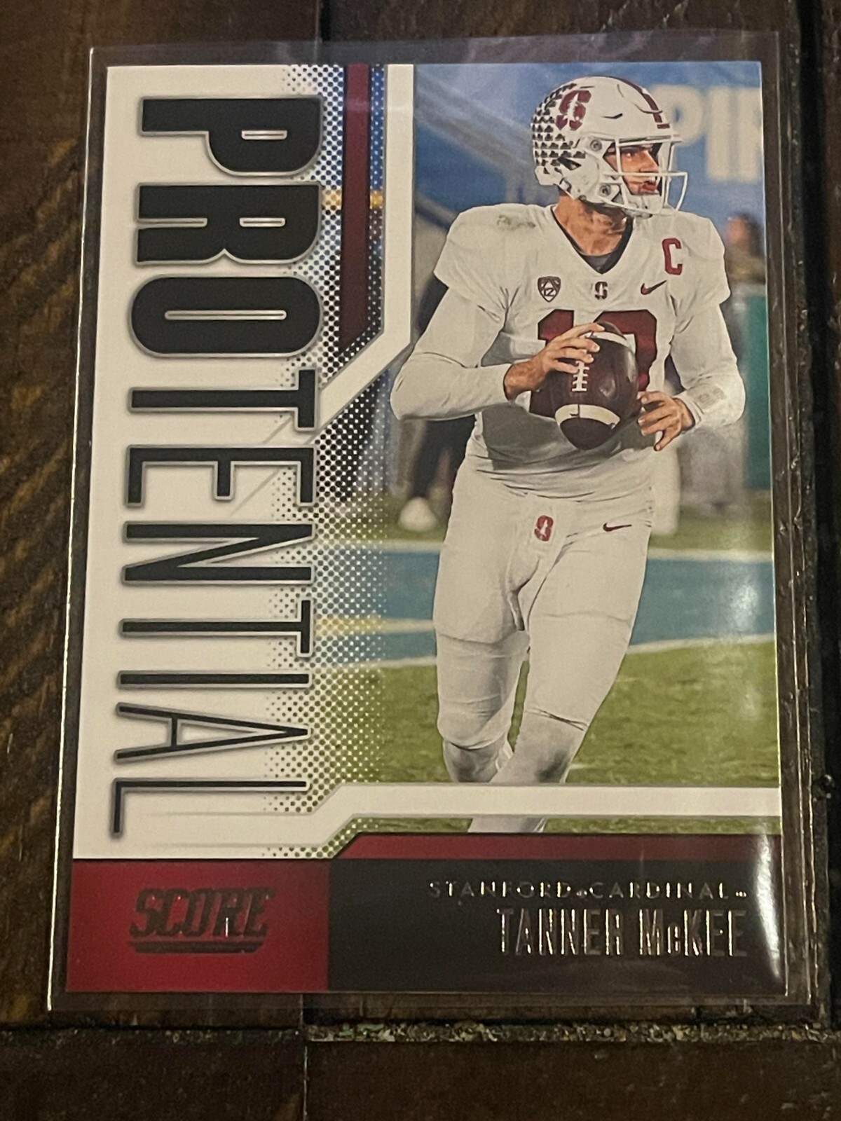 2023 Panini Score Football Tanner McKee Protential Rookie Card #6 ...