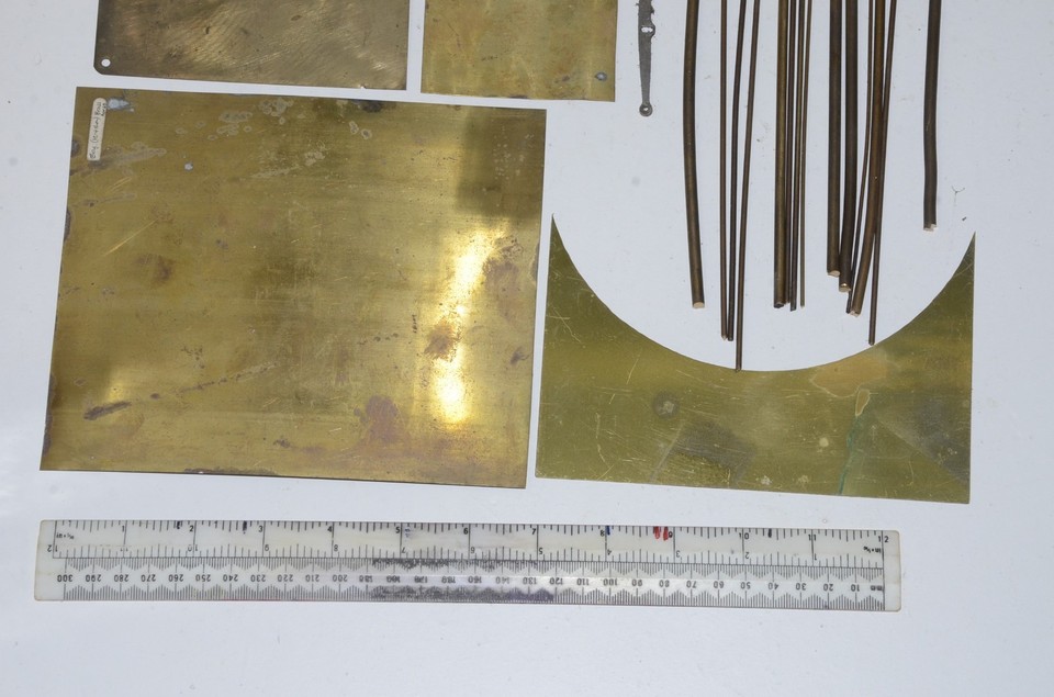 Model making Live steam engine brass fittings joints and material ...