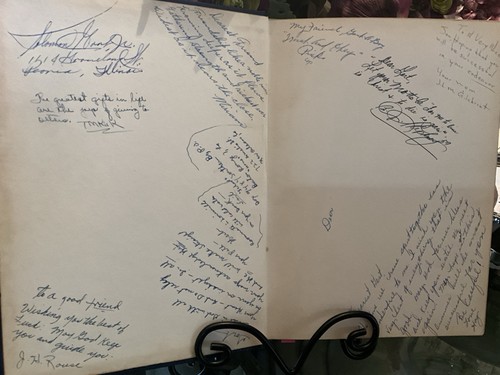 John Lewis *SIGNED* 1959 American Baptist Theological Seminary Yearbook ...
