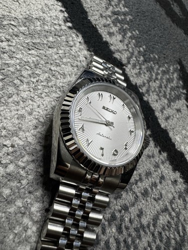 Seiko Mod Automatic Arabic Dial Exhibition Case Back | eBay