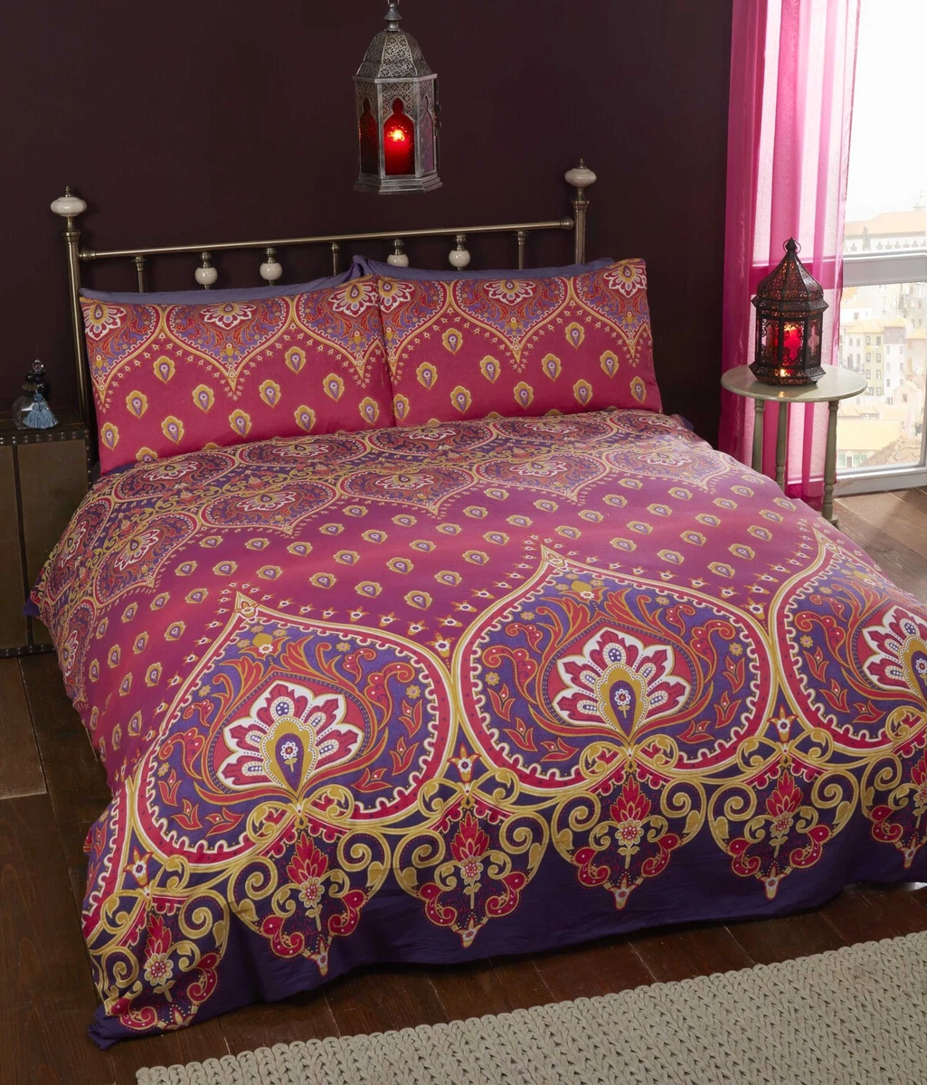Moroccan Bedding Purple