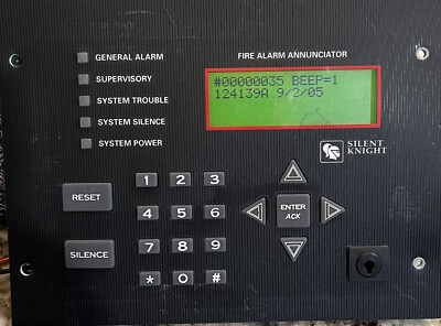 Fire Alarms - Annunciator Panel