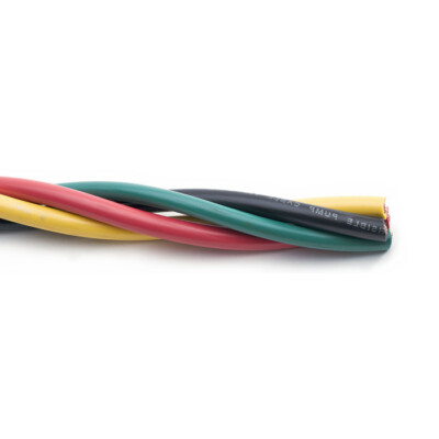 100' 10/3 Twisted Submersible Cable With Ground Well Pump Wire 600V | eBay