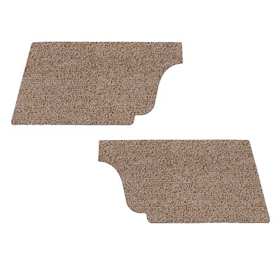 1956-1959 Volkswagen Beetle Convertible OATMEAL Loop Carpet Kick Panels ...