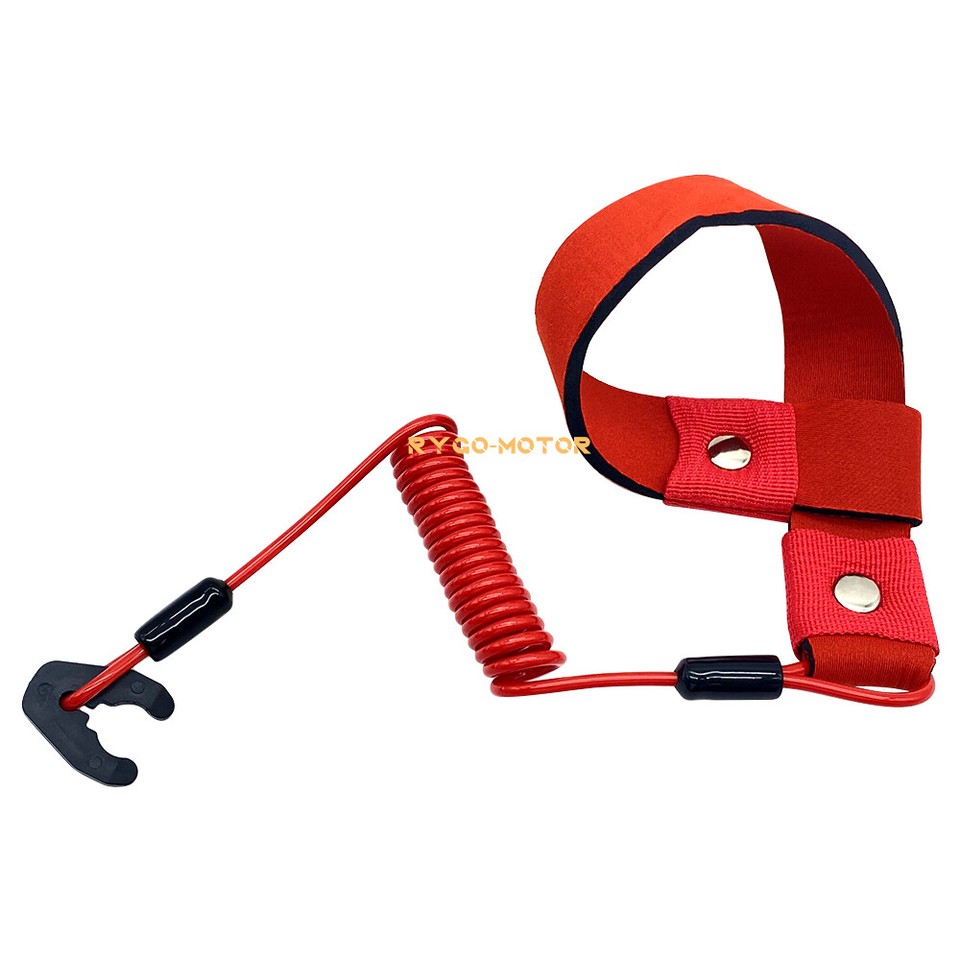 Kill Stop Switch & Safety Tether Lanyard for Kawasaki Jet Ski JS800 ...