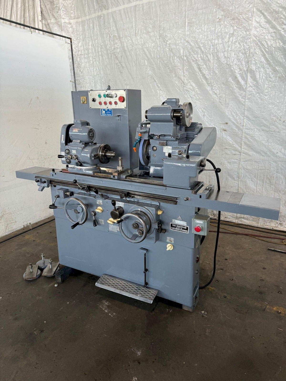 12" X 44" TOS-HOSTIVAR MODEL 2UDP2500 UNIVERSAL ID/OD GRINDER. STOCK ...