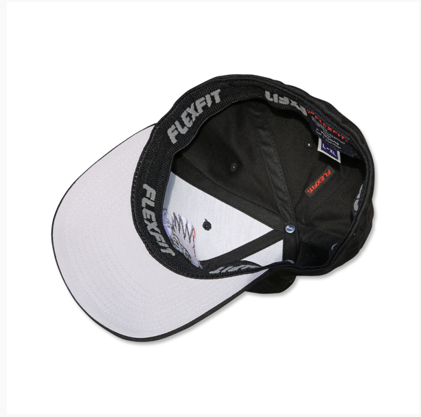 baseball Cap Clay Smith Flexfit Cap Black | eBay