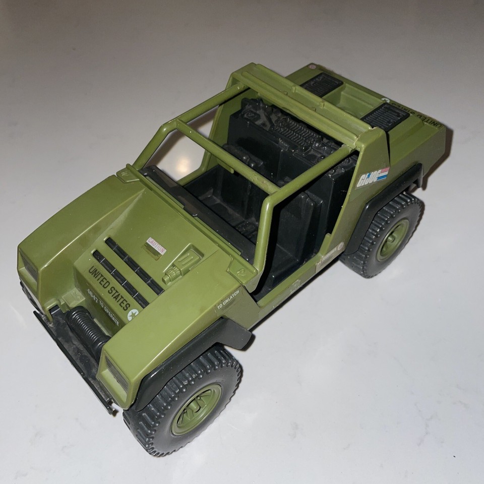 GI Joe 1982 VAMP Jeep Hasbro Incomplete Look At Photos | eBay