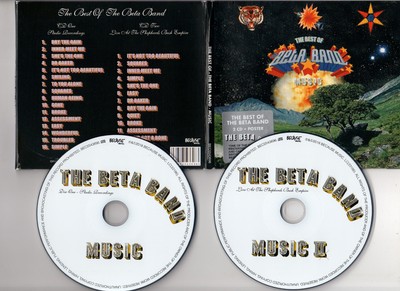THE BETA BAND "Music - The Best Of (& Live)" (2 CD Digisleeve) 2018 | eBay