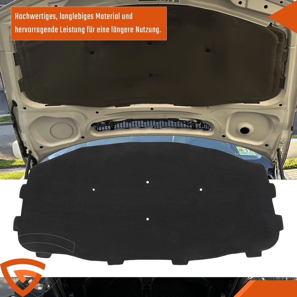 Frontklappe Motorhaube Dämmatte Dämmung für BMW 3er E46 51488193941 ...