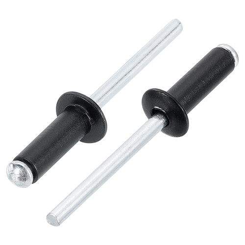 50Pcs 3/16"x1/2" Aluminum Blind Rivets, Dome Head Long Split Rivets ...