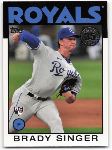 2021 Topps 86 Topps Series 2 #86B1 Brady Singer RC [Insert Baseball ...