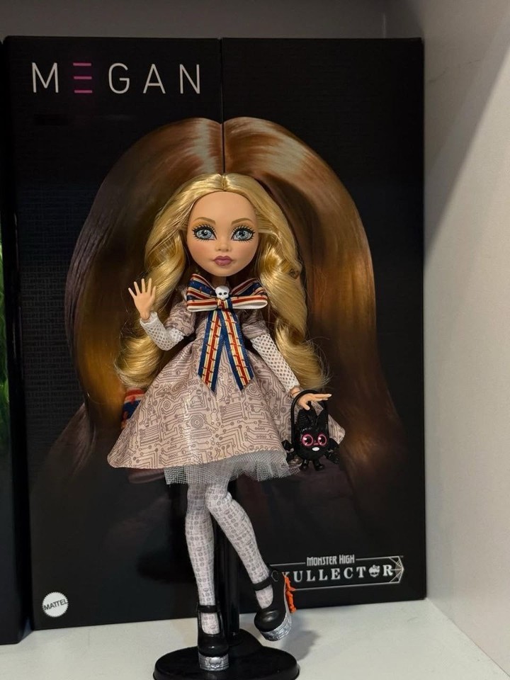Monster High "M3gan" Megan Skullector Movie Doll Mattel 2025 In Hand ...