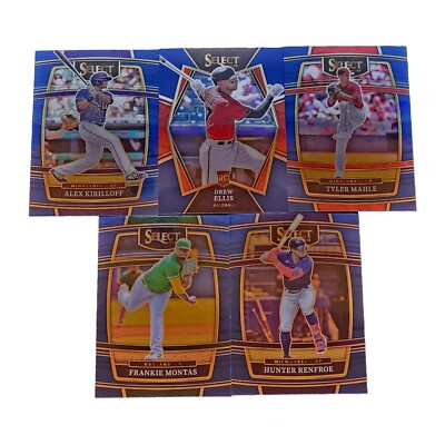 (5) 2022 Panini Select Baseball Cards RC Rookie *PACK FRESH* MINT+ FREE ...