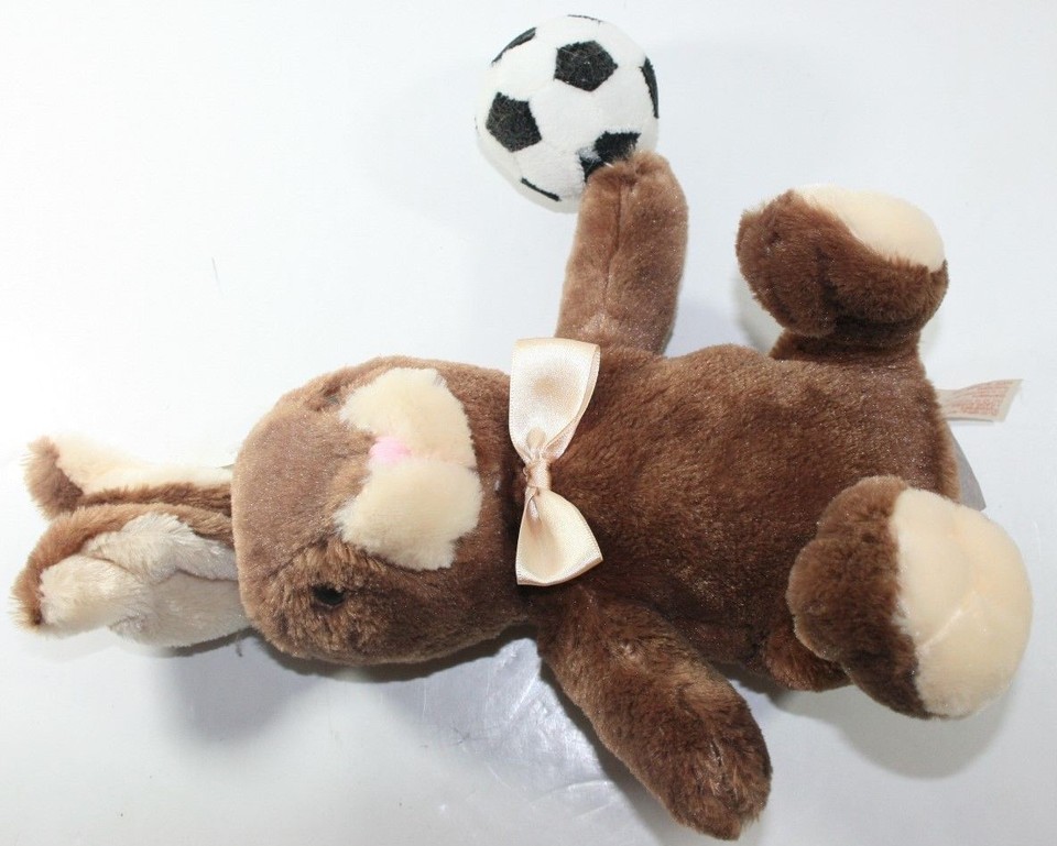 Dan Dee Collector's Choice Bunny Rabbit Soccer Ball Stuffed Animal ...