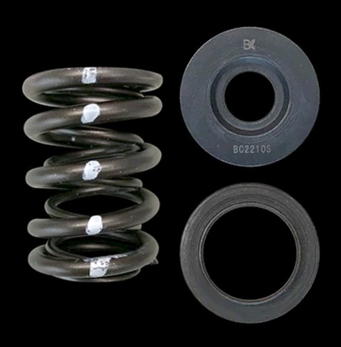 Brian Crower BC0210S Valve Springs + Steel Retainers for Nissan KA24DE ...