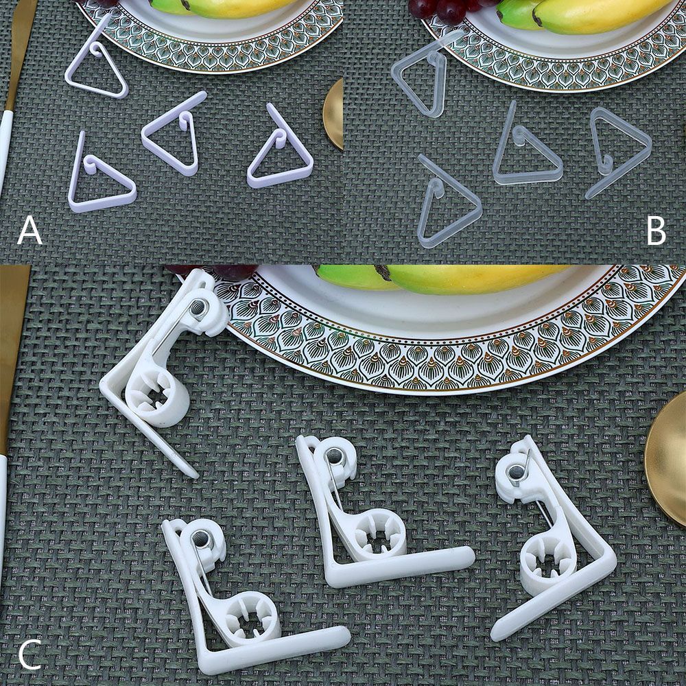 Plastic Holder Clamps Tablecloth Cover Table Cloth Clips Fixed Buckle ...
