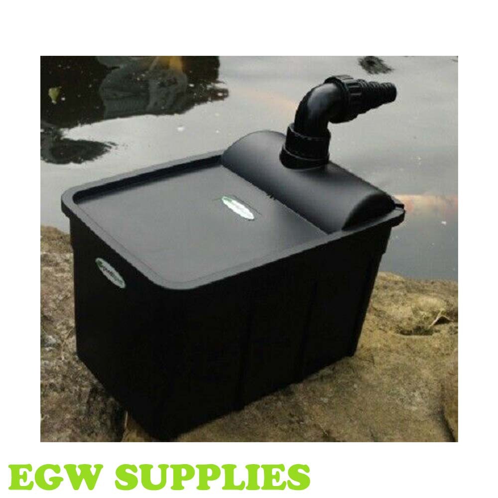 PondXpert FiltoBox Pond Gravity UV Filter Garden Koi Goldfish Pond ...