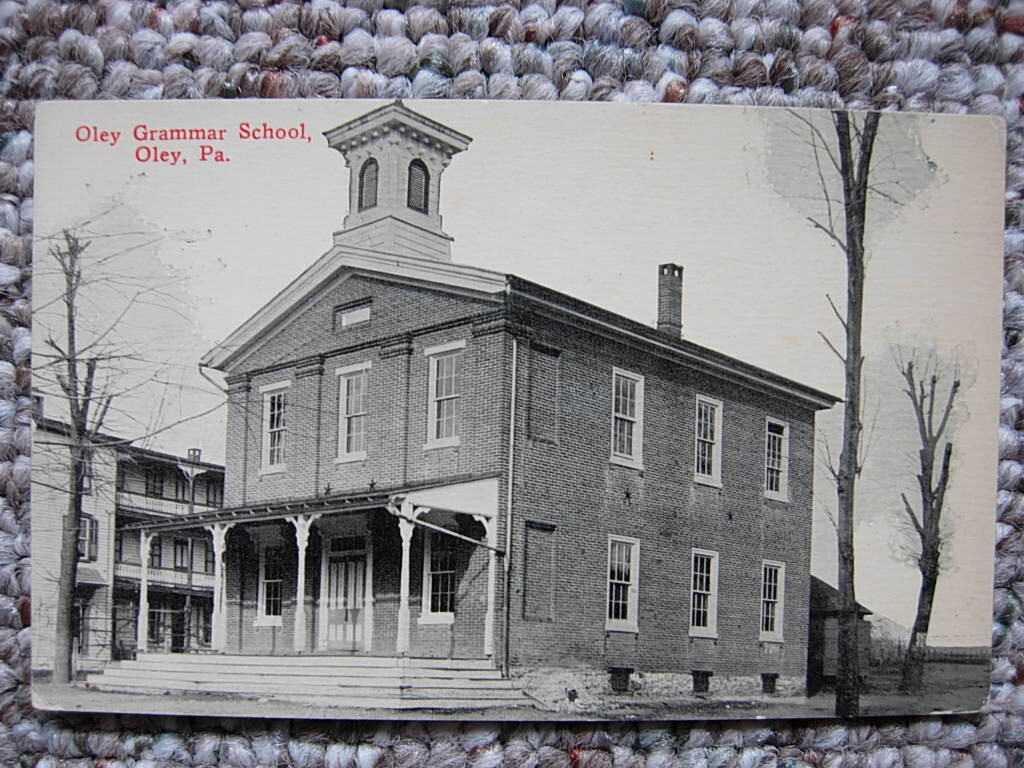 OLEY PA-GRAMMAR SCHOOL-AMITY-BERKS COUNTY PENNSYLVANIA-BOYERTOWN ...