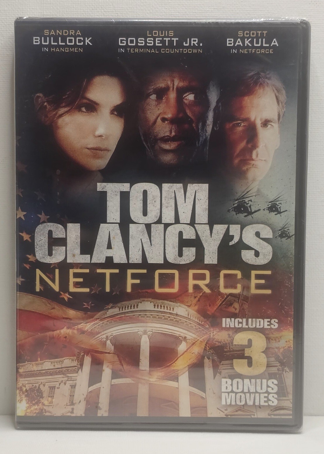 TOM CLANCY'S - NETFORCE (DVD 2013) SEALED WITH 3 BONUS MOVIES - 4 ...