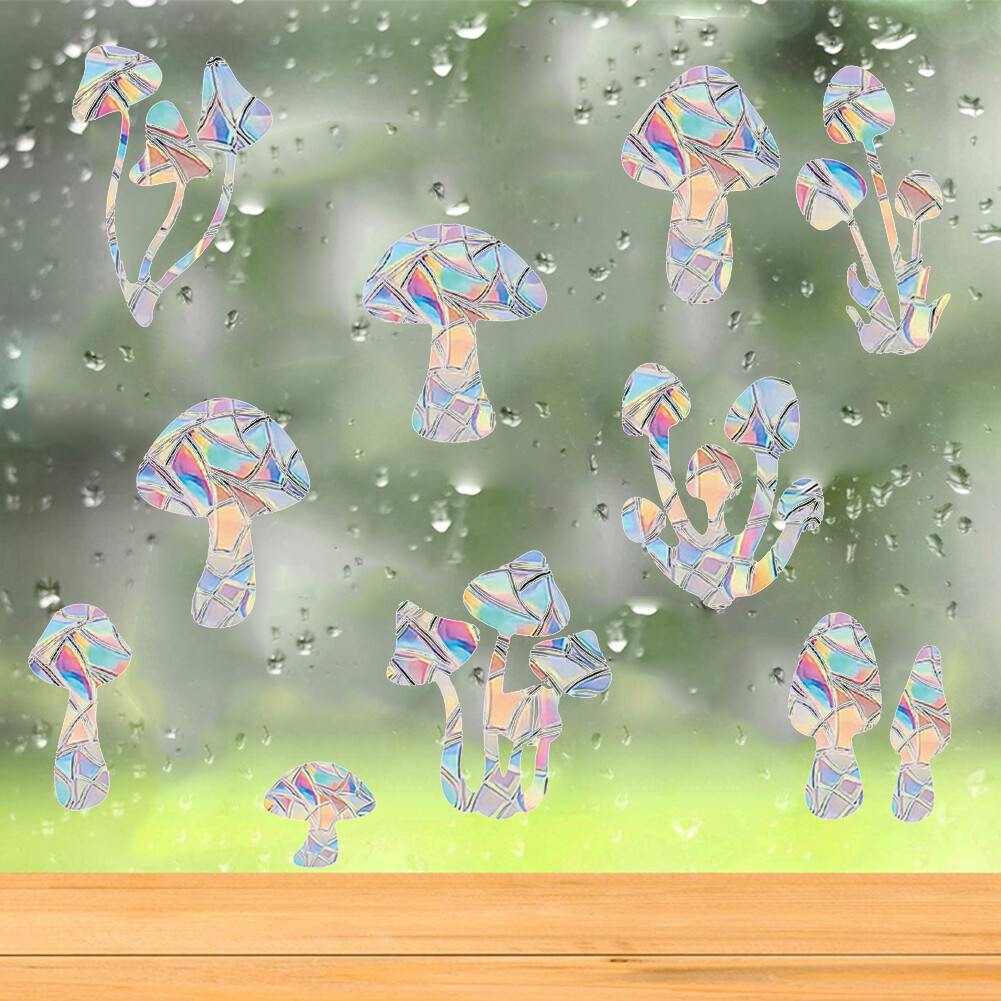 Electrostatic 3D Window Films Creative Chic Window Decals Reusable ...