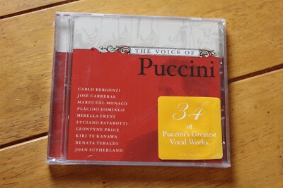 PUCCINI "THE VOICE OF PUCCINI" CD [NEW] 2002 DECCA [135A] | eBay