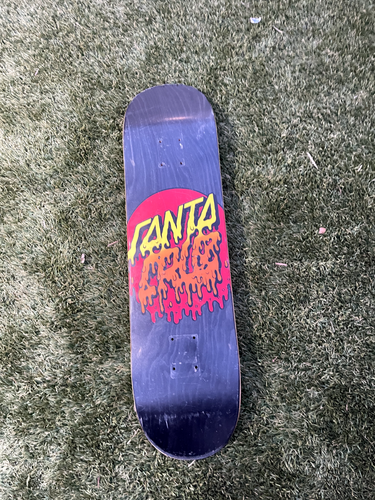 Santa cruz rad dot skate board with RIPNDIP grip tape size 8 | eBay