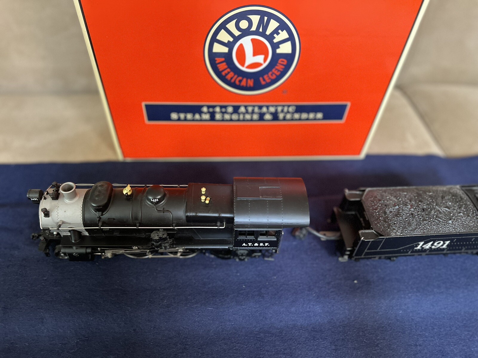 Lionel 6-18096 Atlantic & Santa Fe 4-4-2 Steam Locomotive and Tender ...