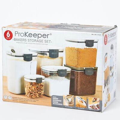 Prokeeper 6 piece Bakers Storage Set 78915057792| eBay