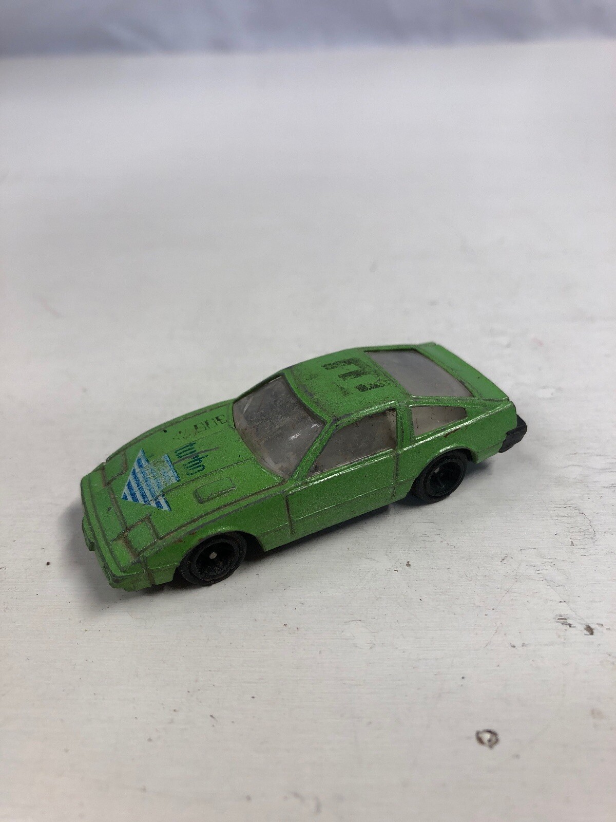 Vintage Nissan 300ZX Die Cast Toy car Lime Green O12 | eBay