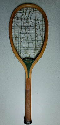 ANTIQUE SPALDING TENNIS RACQUET "JUNIOR" MADE IN USA 1920's RARE!! | eBay
