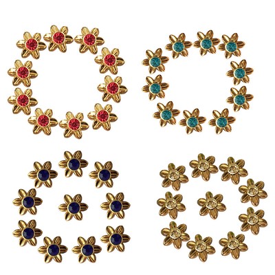 10Pcs Rhinestone Rivets Decorative Rivets Decorative Rivets Rivets DIY ...