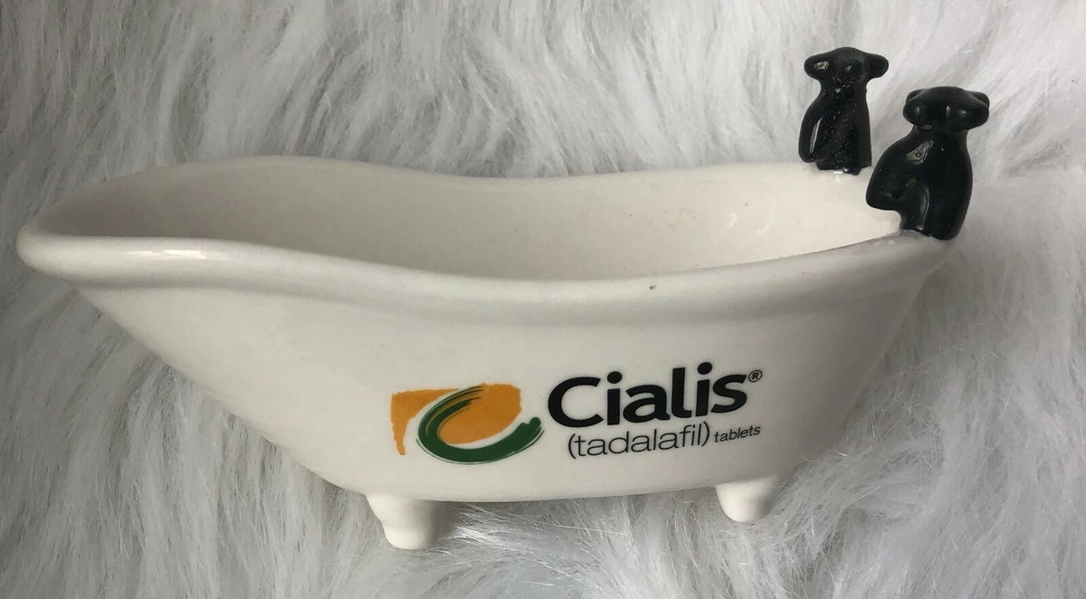 Cialis Logo Bathtub