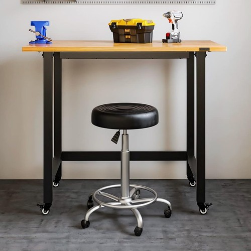 FLEXIMOUNTS Work Bench w/Drawer, 3000-lb Capacity，48“x 24“ WB201 DENTED ...