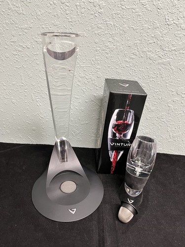 Vinturi Deluxe Aerator Set Essential Red Wine Aerator & Tower | eBay