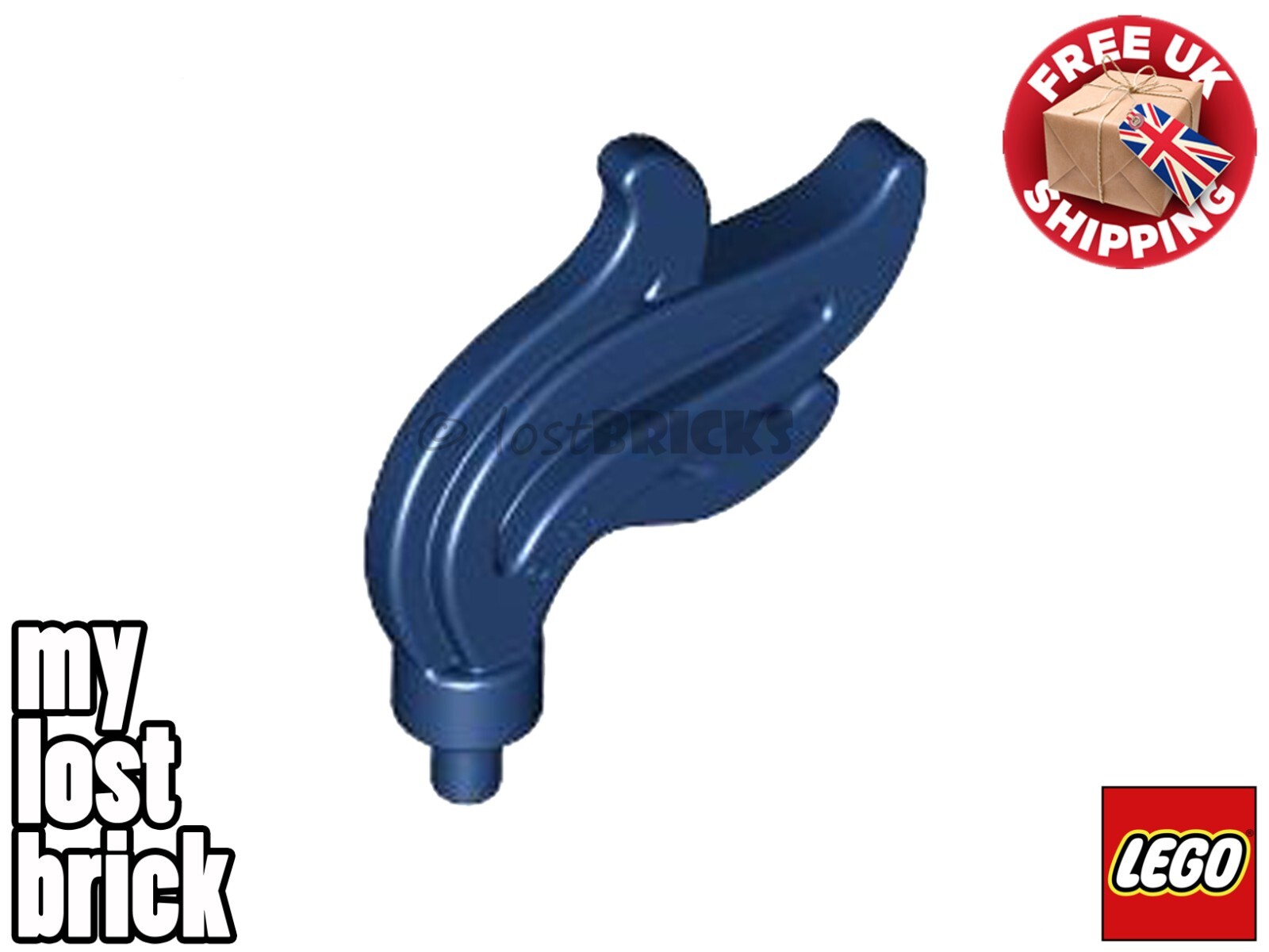 LEGO - Part 64647 - Plume Feather / Flame + NEW + SELECT COLOUR ...