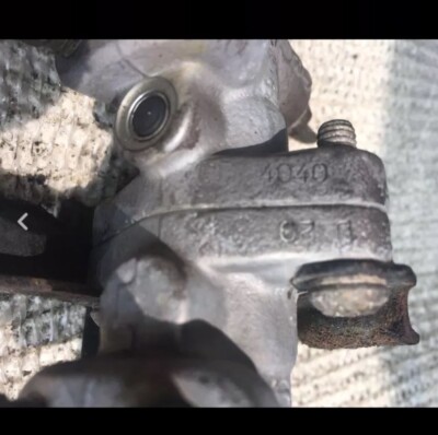 1990-1993 Acura Integra Civic Rear Disk Brakes 4040 Prop Brake ...