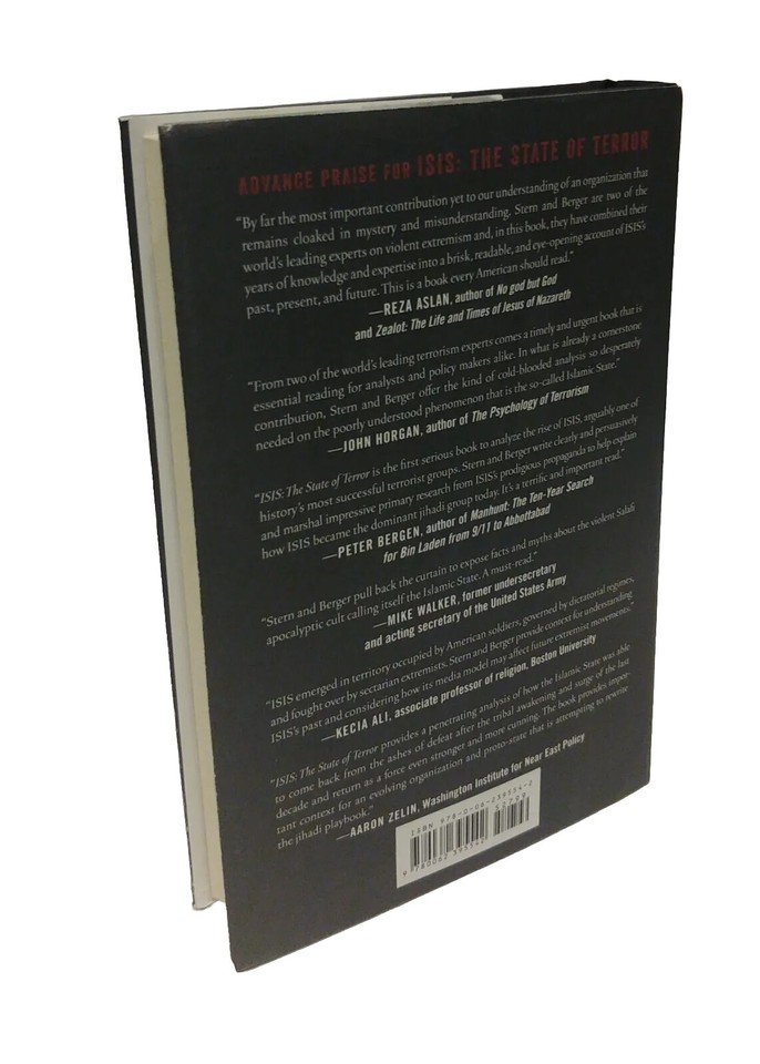 Isis : The State of Terror by J. M. Berger and Jessica Stern (2015 ...
