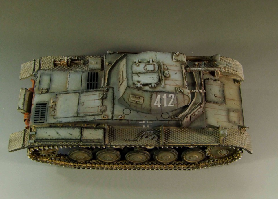 Homemade 1/30 WWII German Tank A Type II Gray Painted G058 Model | eBay