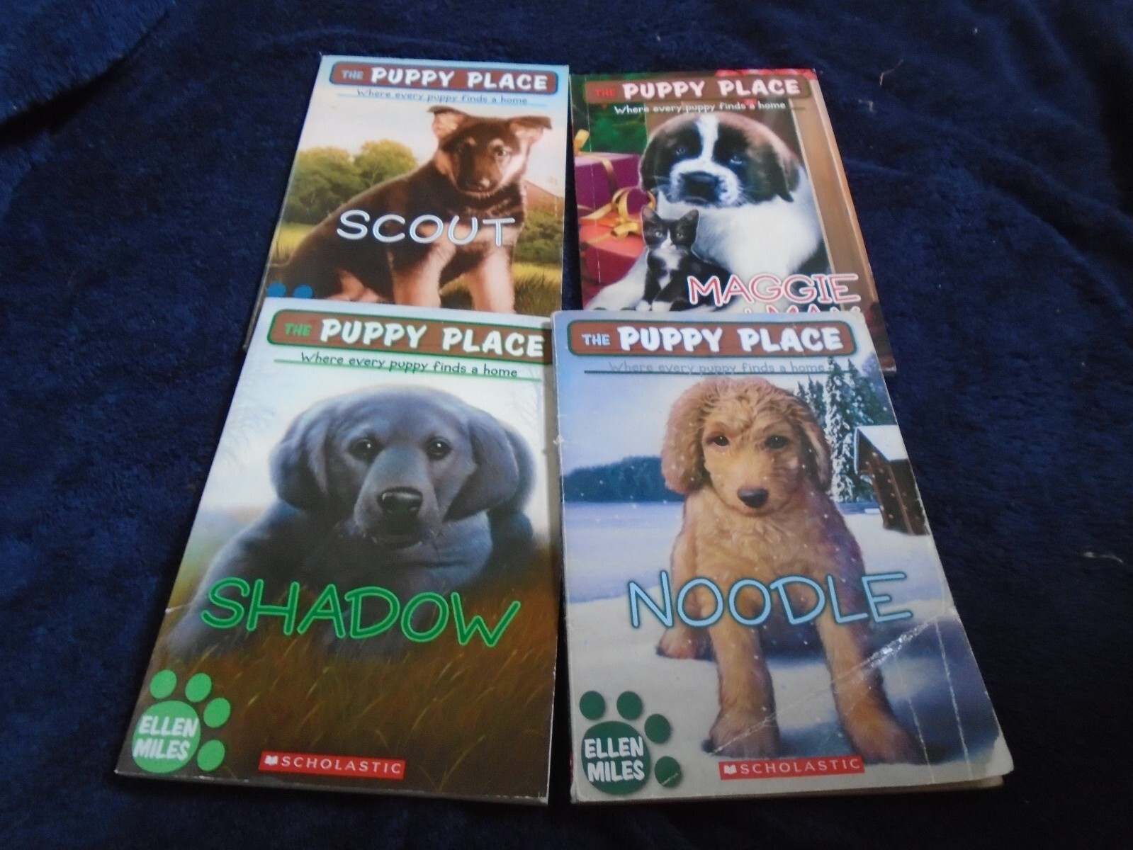 Lot of 4 The Puppy Place Books by Ellen Miles, Scholastic, | eBay