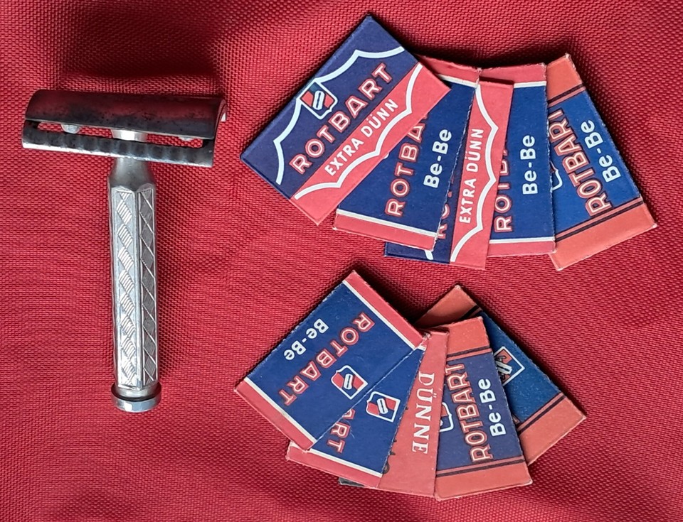 WW2 GERMAN soldiers safety razor + bakelite box War Relic Rare | eBay